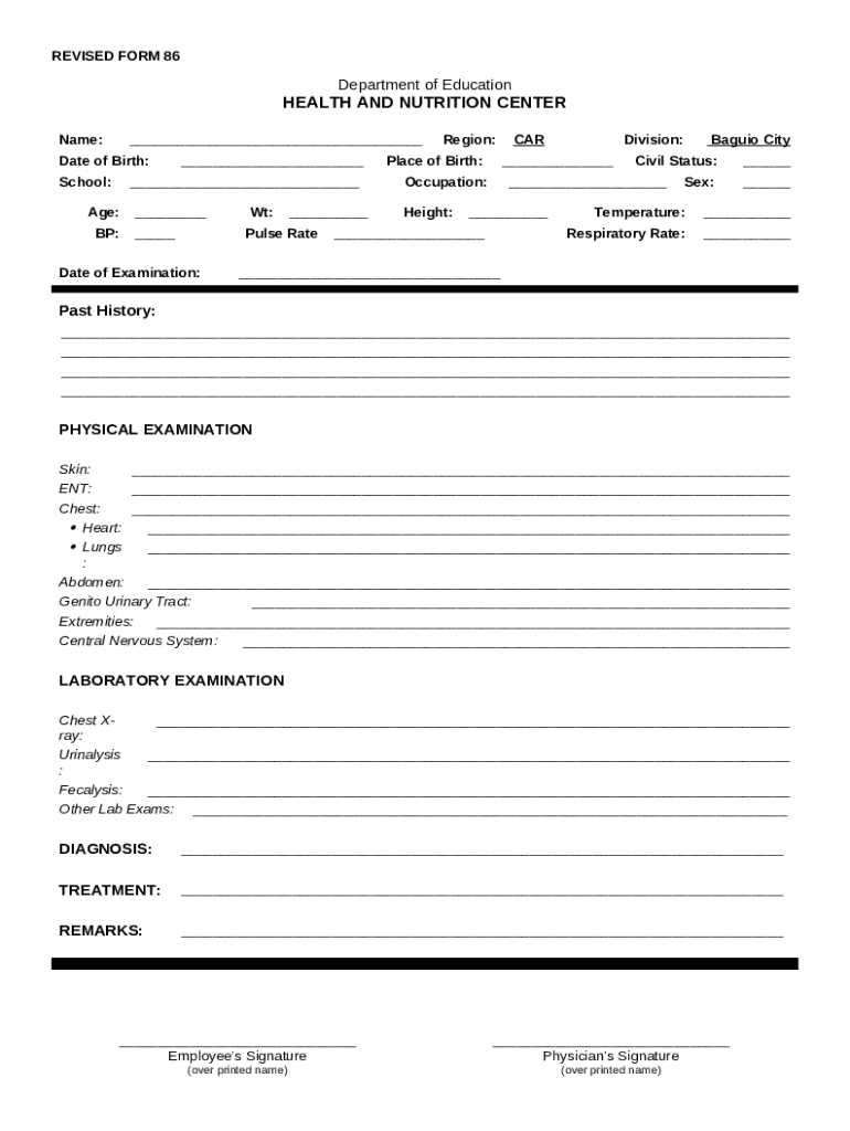 CS--86-Medical-Certificate- ... Doc Template | pdfFiller