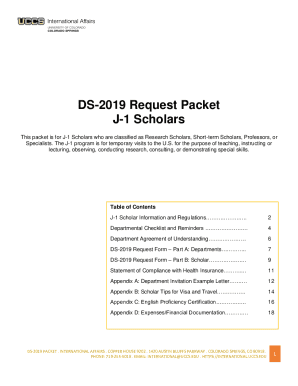 Fillable Online J-1 Exchange Visitor Program Information Overview Fax ...