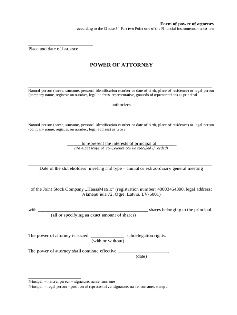SECTION 5-1513 Statutory short power of attorney Doc Template | pdfFiller