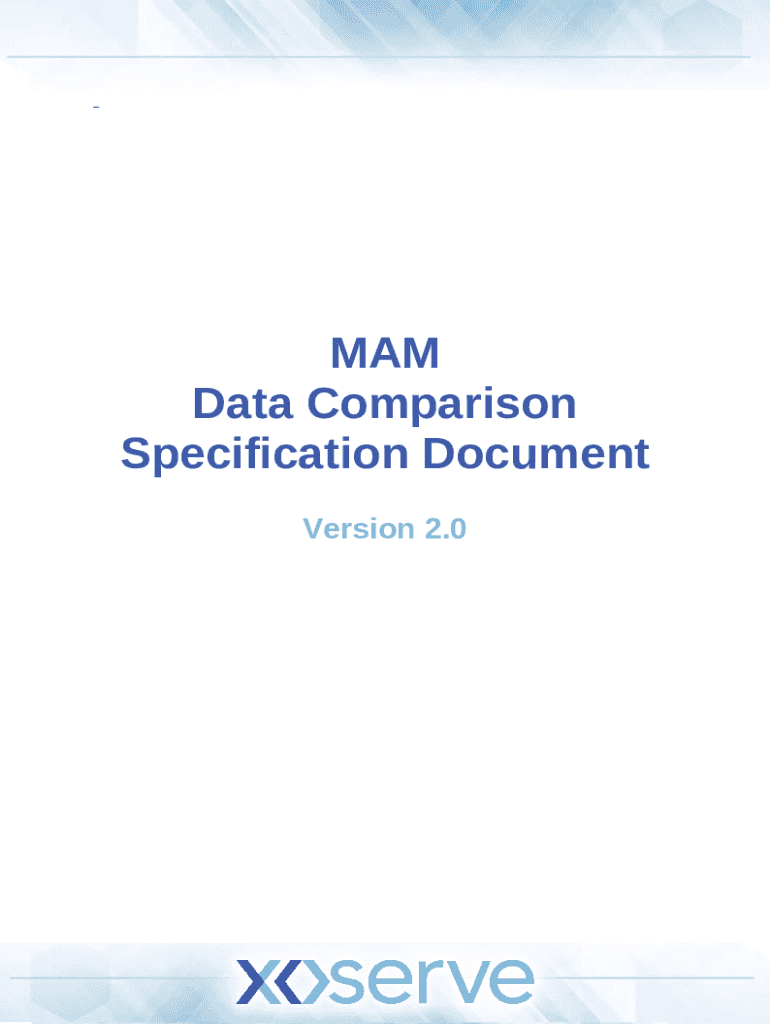 5mam.docx - MAM Data Comparison Specification Document... Doc Template | pdfFiller