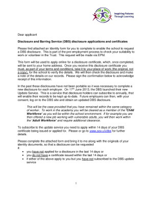 Fillable Online Disclosure and Barring Service - view and make Freedom ...