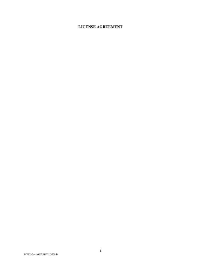 Fillable Online Telecommunications License Renewal Agreement BETWEEN ...