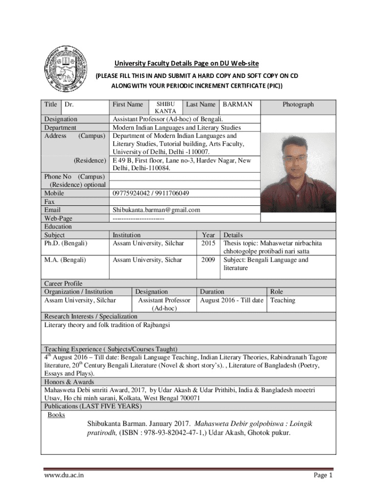 Fillable Online ALONGWITH YOUR PERIODIC INCREMENT CERTIFICATE (PIC ...