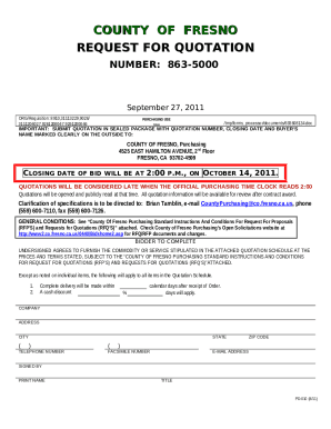 NUMBER:863-5000 - www2 co fresno ca Doc Template | pdfFiller