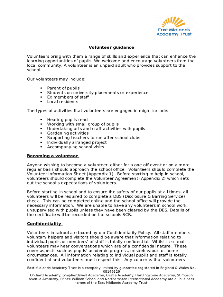 EMAT - East Midlands Trust Doc Template | pdfFiller