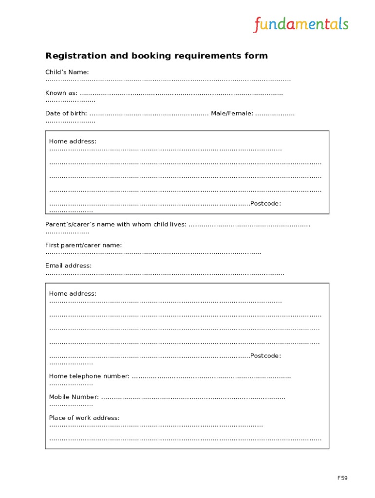 FSD Registration .pdf Doc Template | pdfFiller
