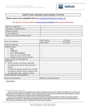 Make a Booking Request :: Select Venue(s) Doc Template | pdfFiller