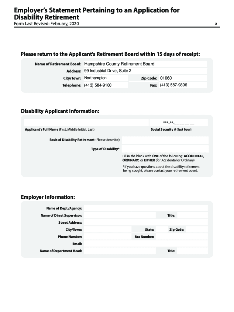 Fillable Online Workers Comp Letter - PERAC Letter Fax Email Print ...