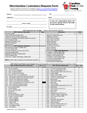 Literature Request - RGF Environmental Group Doc Template | pdfFiller