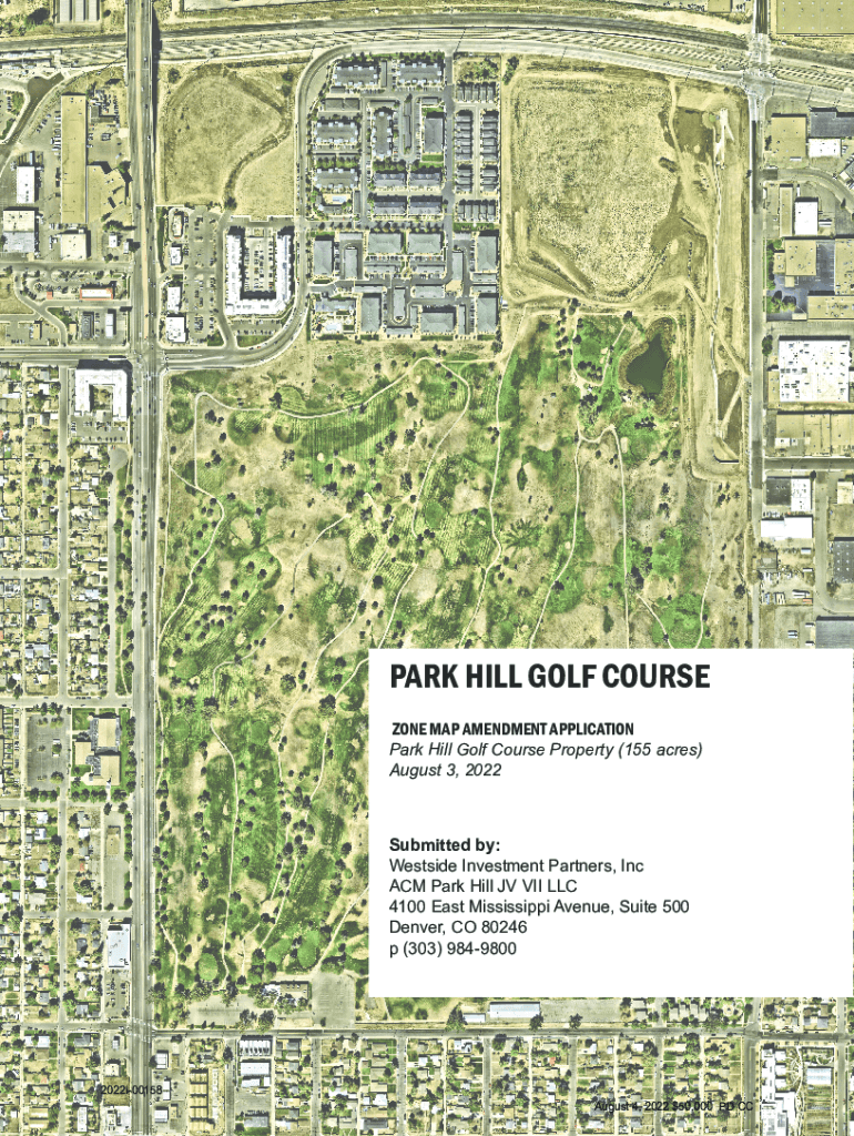 Fillable Online Lawsuit filed against Denver in Park Hill Golf Course ...