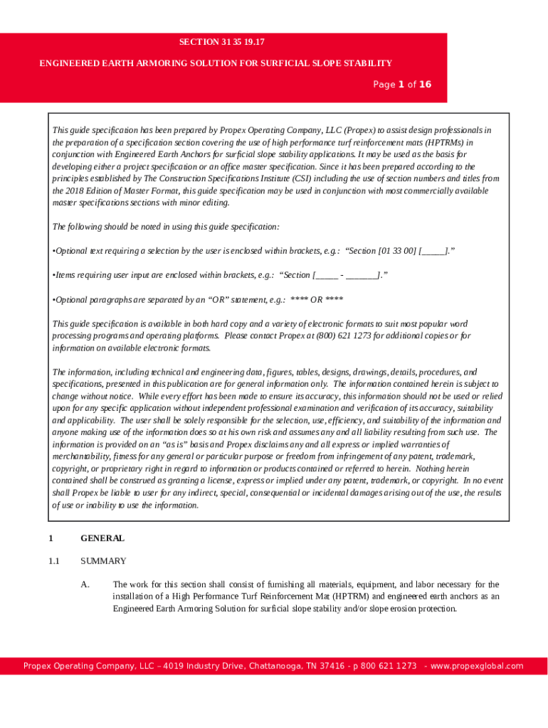 PYRAMAT Slope Installation and Maintenance Guidelines Doc Template ...