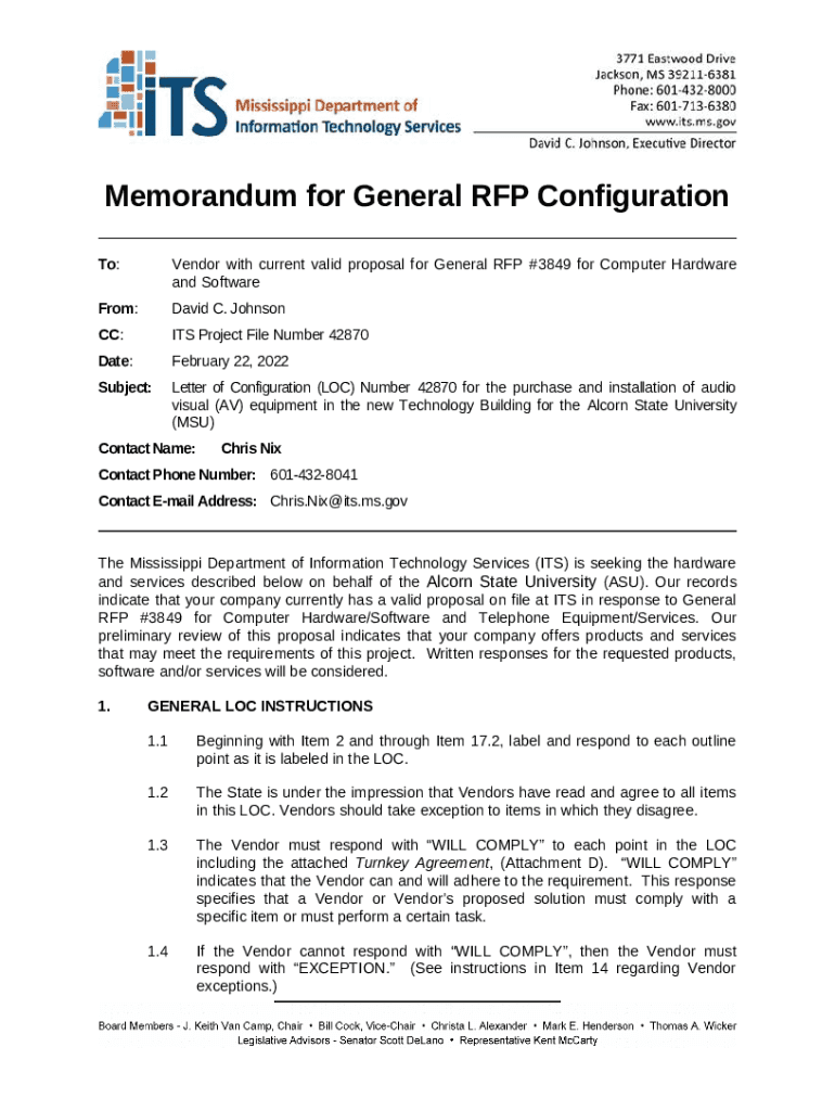 CC:ITS Project File Number 42914 Doc Template | pdfFiller