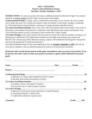 Beowulf extra study guide handout for students..doc - schoolwires henry ...