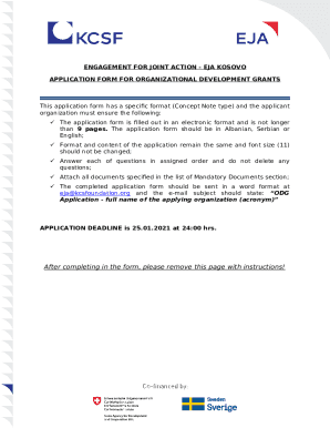 mandatory documents 1 Doc Template | pdfFiller