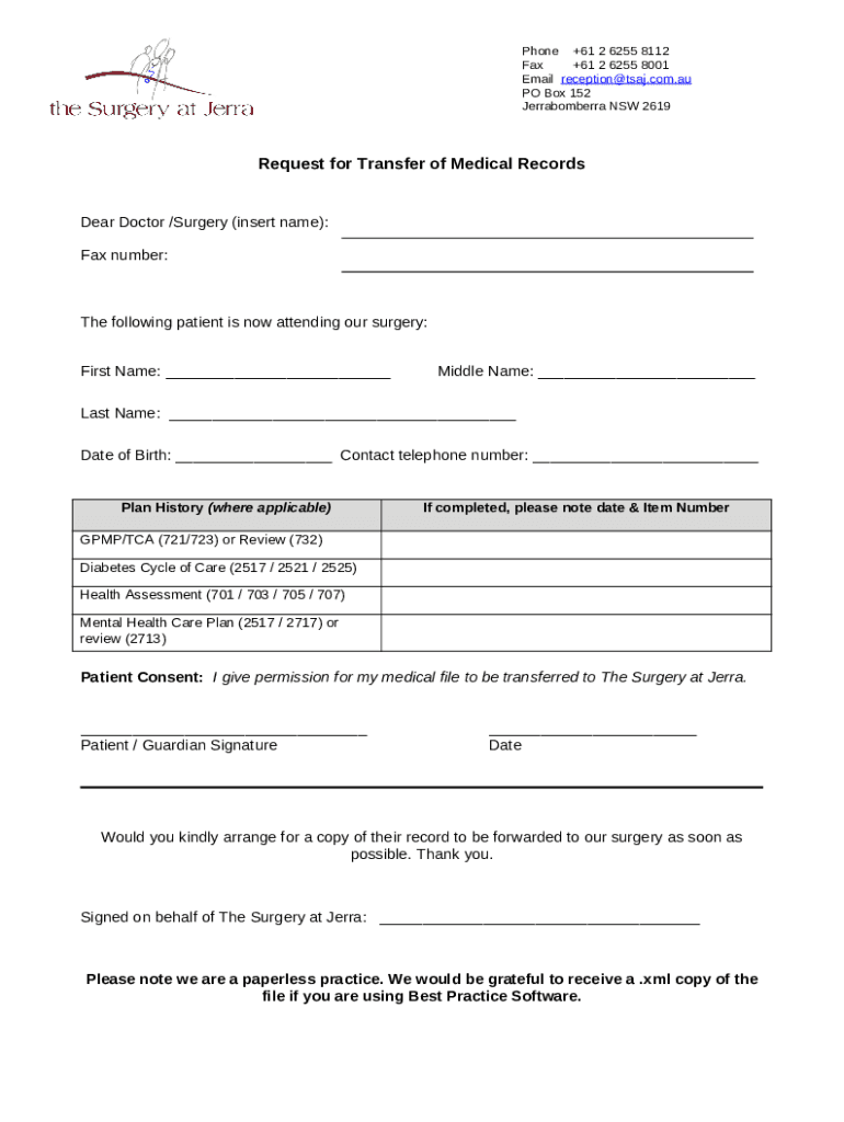 The Surgery at Jerra - Book Doctors Online with HotDoc Doc Template ...