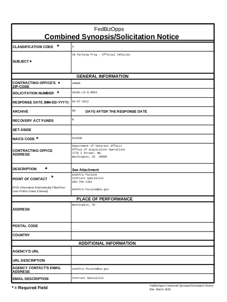 VA260-13-Q-0225-000.docx - VA Vendor Portal Doc Template | pdfFiller