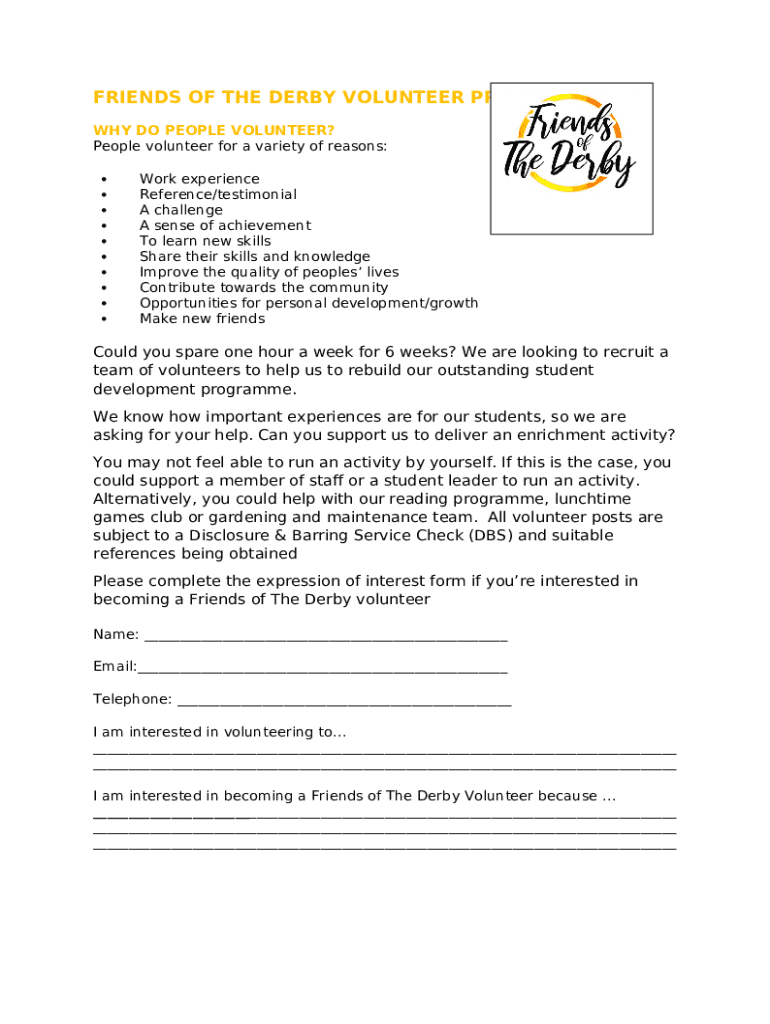 this expression of interest Doc Template | pdfFiller