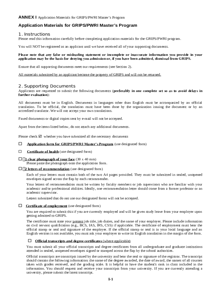 Application Support Materials for the Hazard Mitigation ... Doc Template | pdfFiller