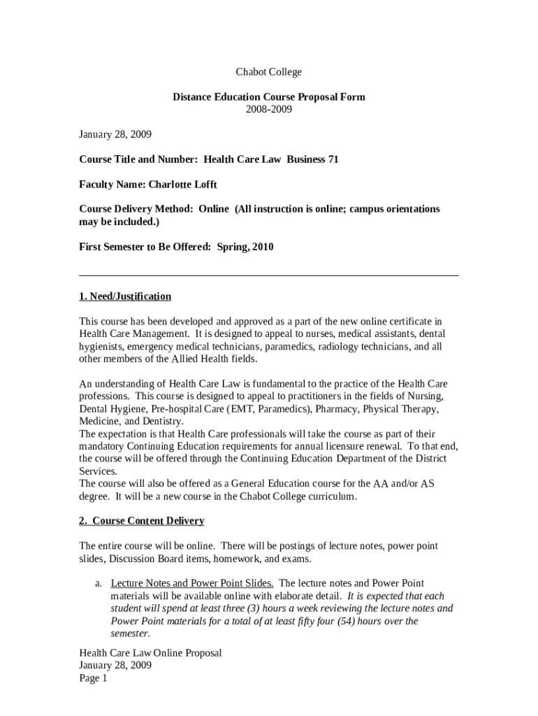 AA-Course-Proposal-Template.pdf Doc Template | pdfFiller