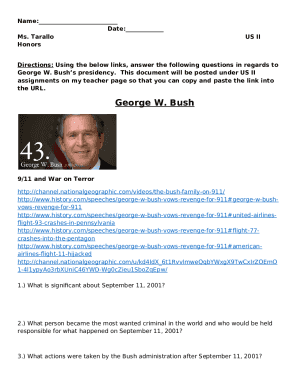 9/11: The Steel of American Resolve Doc Template | pdfFiller