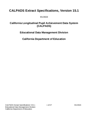 CALPADS Data Guide: A Guide for Program Staff, Version ... Doc Template ...