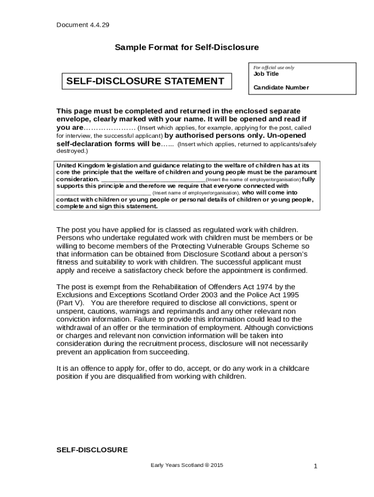 Clinicians' self-disclosure of personal experience with an ... Doc ...