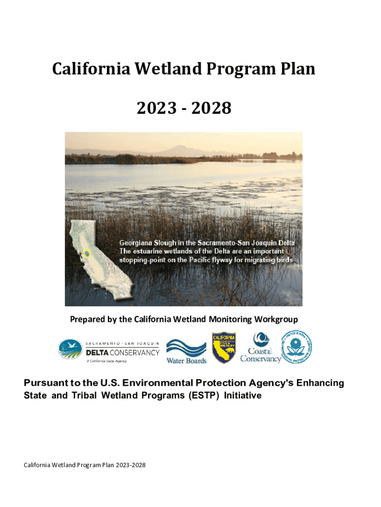 Fillable Online EPA Core Elements Framework and Wetland Program Plans ...