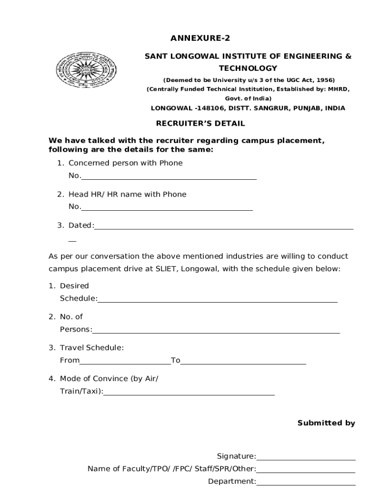 Amarinder Singh And Ors. vs Sant Longowal Institute Of .. ... - tnp ...