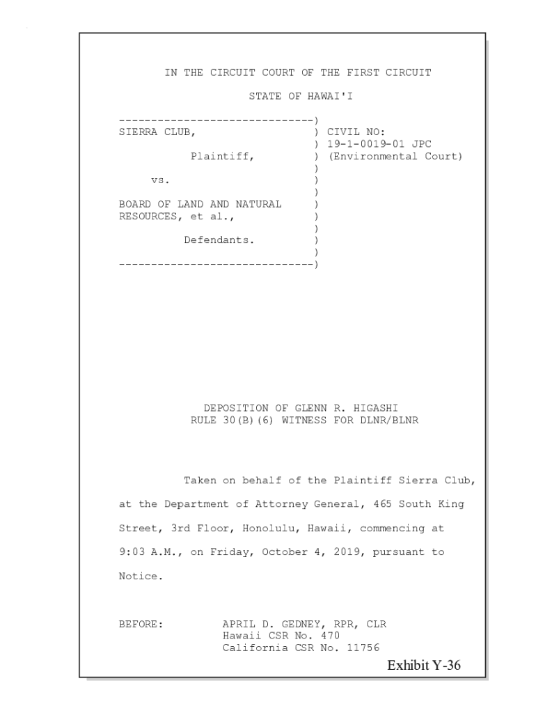 Fillable Online David Kimo Frankel Attorney for the Sierra Club IN THE ...