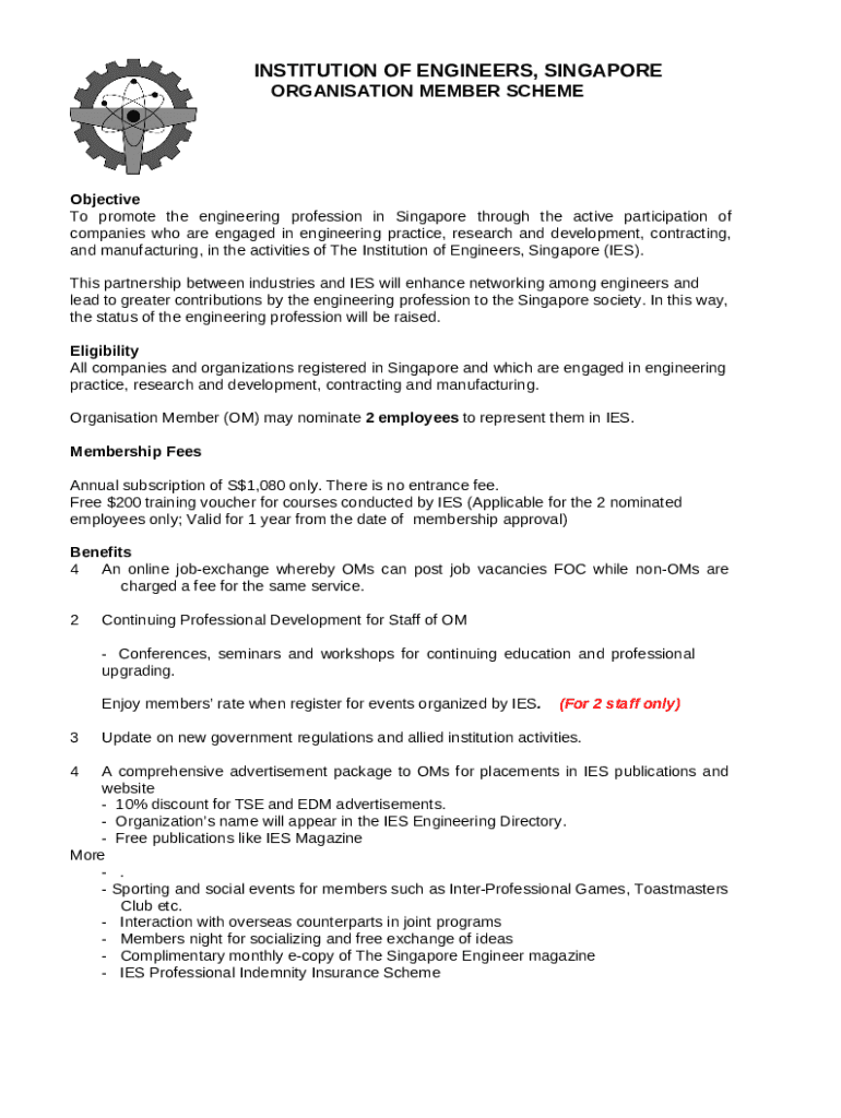 The Benefits of IES Accreditation for Engineering Programs ... Doc ...