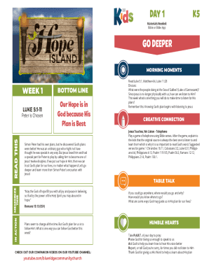 Fillable Online 7 Examples of Hope in the Bible For When Believing Gets ...