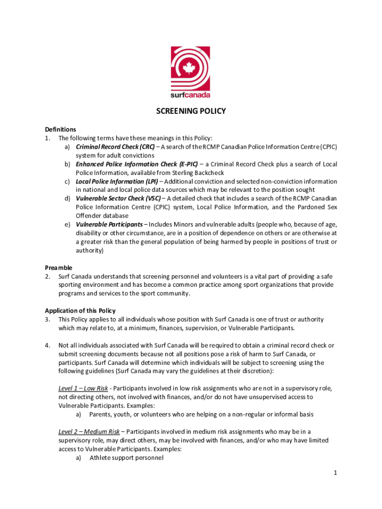 Fillable Online Types of criminal background checks Fax Email Print - pdfFiller