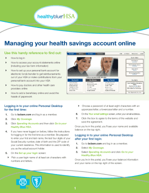 Fillable Online Health Account Tax Information - IRS Tax Forms Fax ...