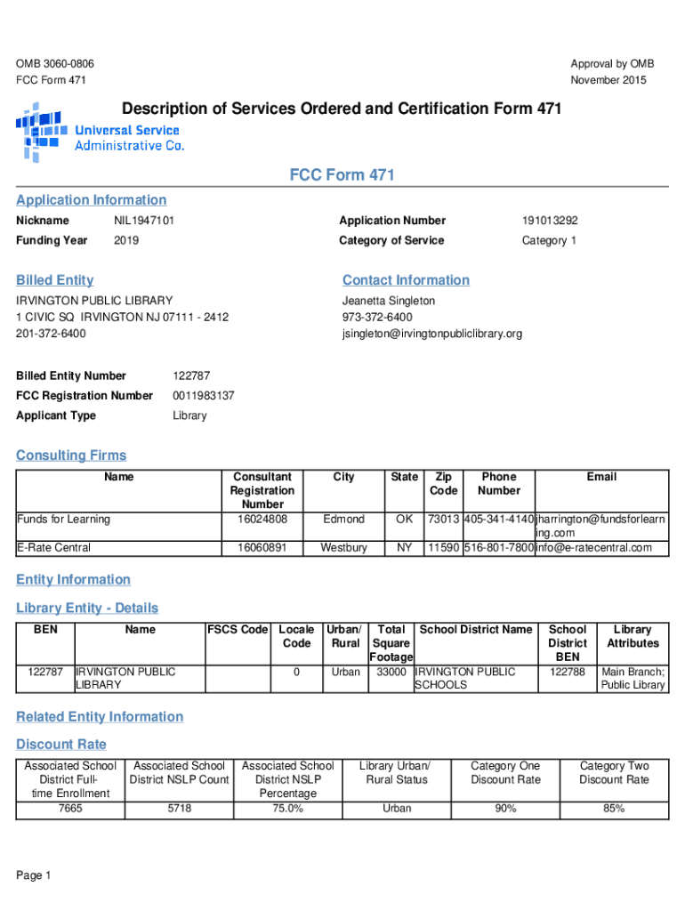 Fillable Online IRVINGTON PUBLIC LIBRARY Fax Email Print - pdfFiller