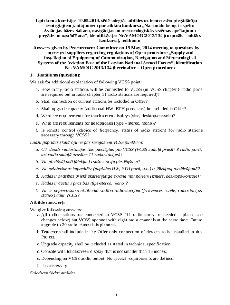 s atbildes uz ieinteres - doc mod gov Doc Template | pdfFiller