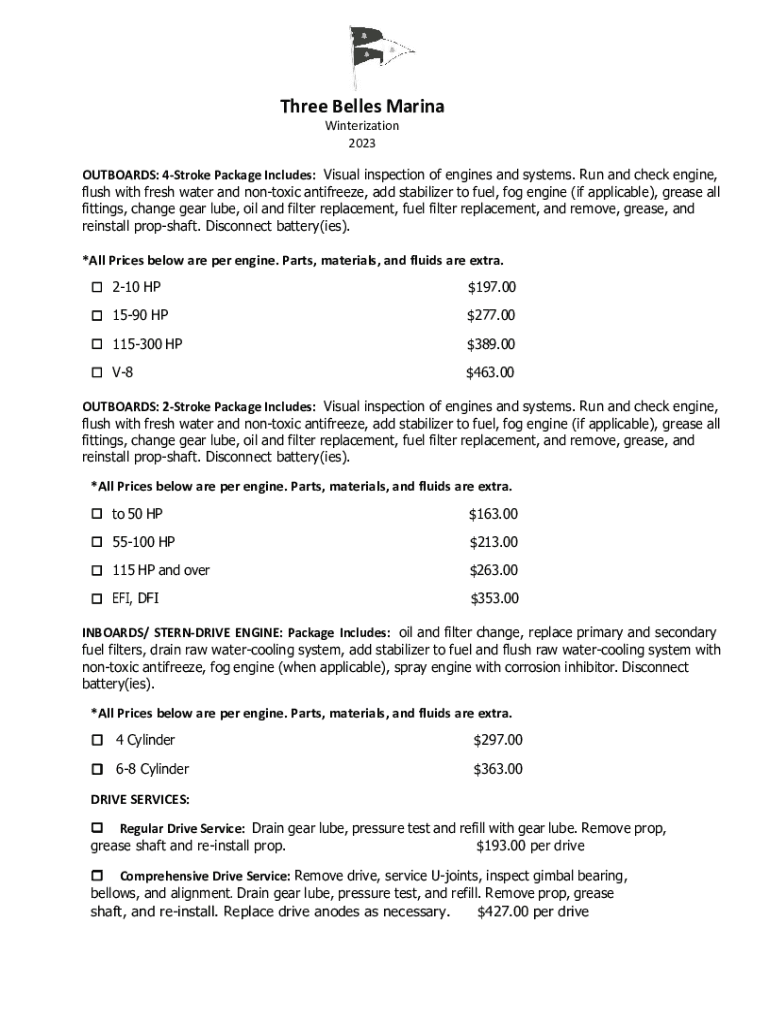 Fillable Online Marina rules and regulations for slip owners, annual ...