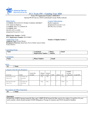 Fillable Online Form 470 Application Number: 200024915 Fax Email Print ...
