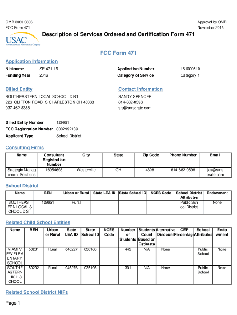 Fillable Online SE-471-16 Fax Email Print - pdfFiller