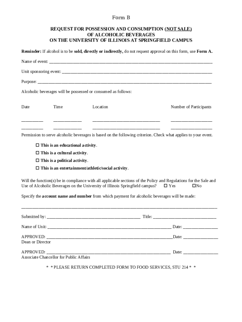 B REQUEST FOR POSSESSION AND CONSUMPTION ... Doc Template | pdfFiller