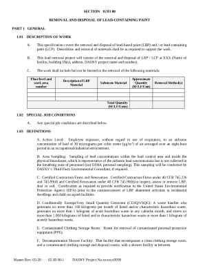 DASNY Standard Lead Abatement Specification. PIPED UTILITIES - BASIC ...