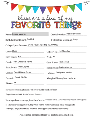 Fillable Online Debbie Messner Fax Email Print - pdfFiller