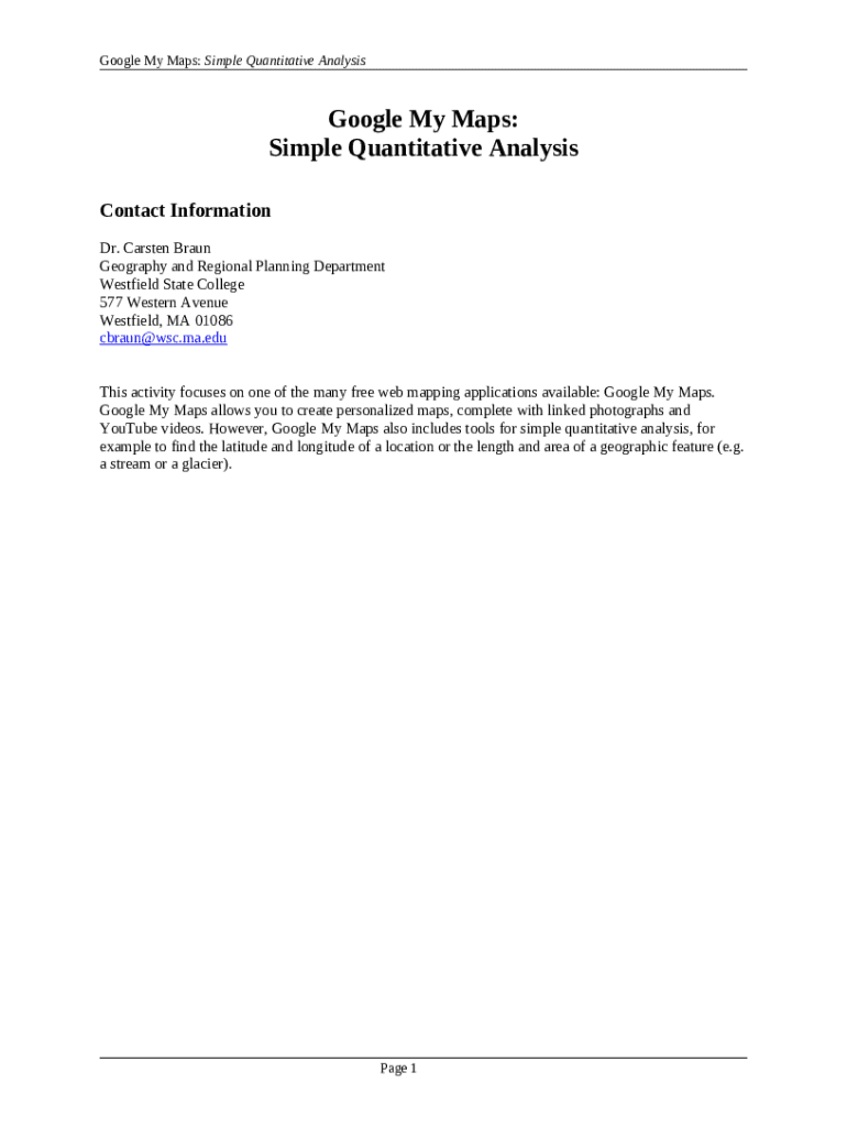 Geography, Planning, and Sustainability Department - d32ogoqmya1dw8 cloudfront Doc Template ...