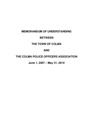 Fillable Online Police Department - Town of Colma - CA.gov Fax Email ...