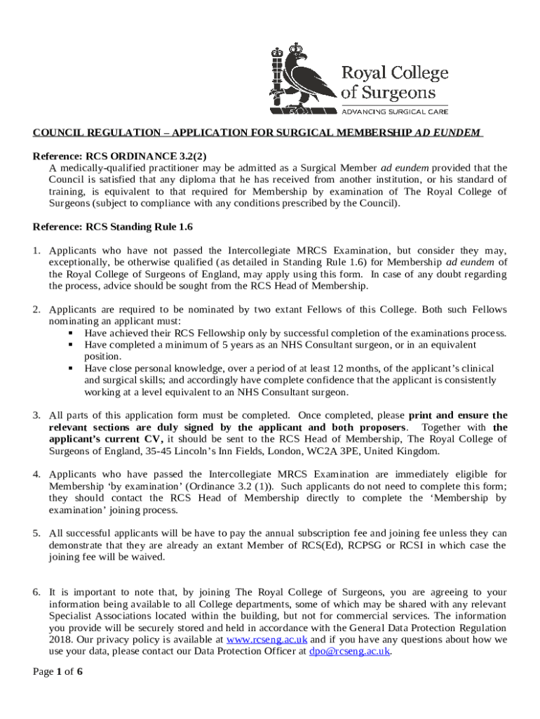 regulation-membership-ad-eundem-application--2018. ... - rcseng ac Doc ...