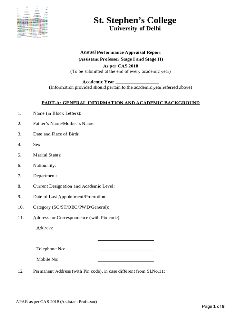 application for promotion under ugc-cas-2018 Doc Template | pdfFiller