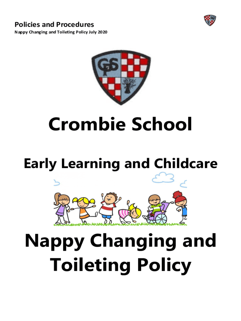 Fillable Online TOILETING AND NAPPY CHANGING PRINCIPLES AND ... Fax ...