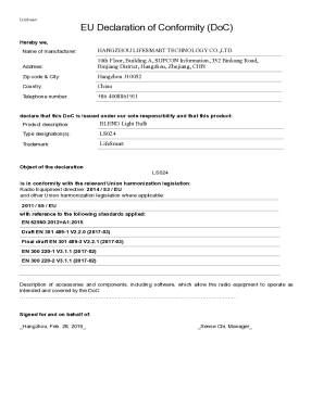 Fillable Online BLEND Light Bulb Company Fax Email Print - pdfFiller