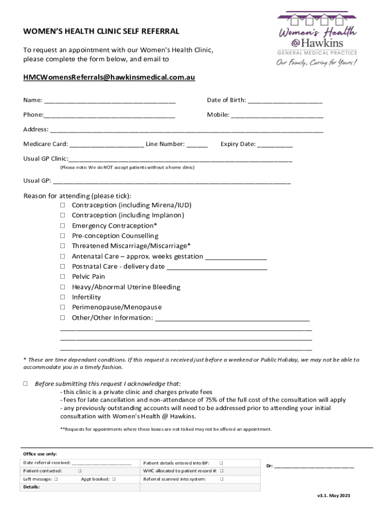 Fillable Online Patient Forms - Childhood Immunisation clinics Fax ...