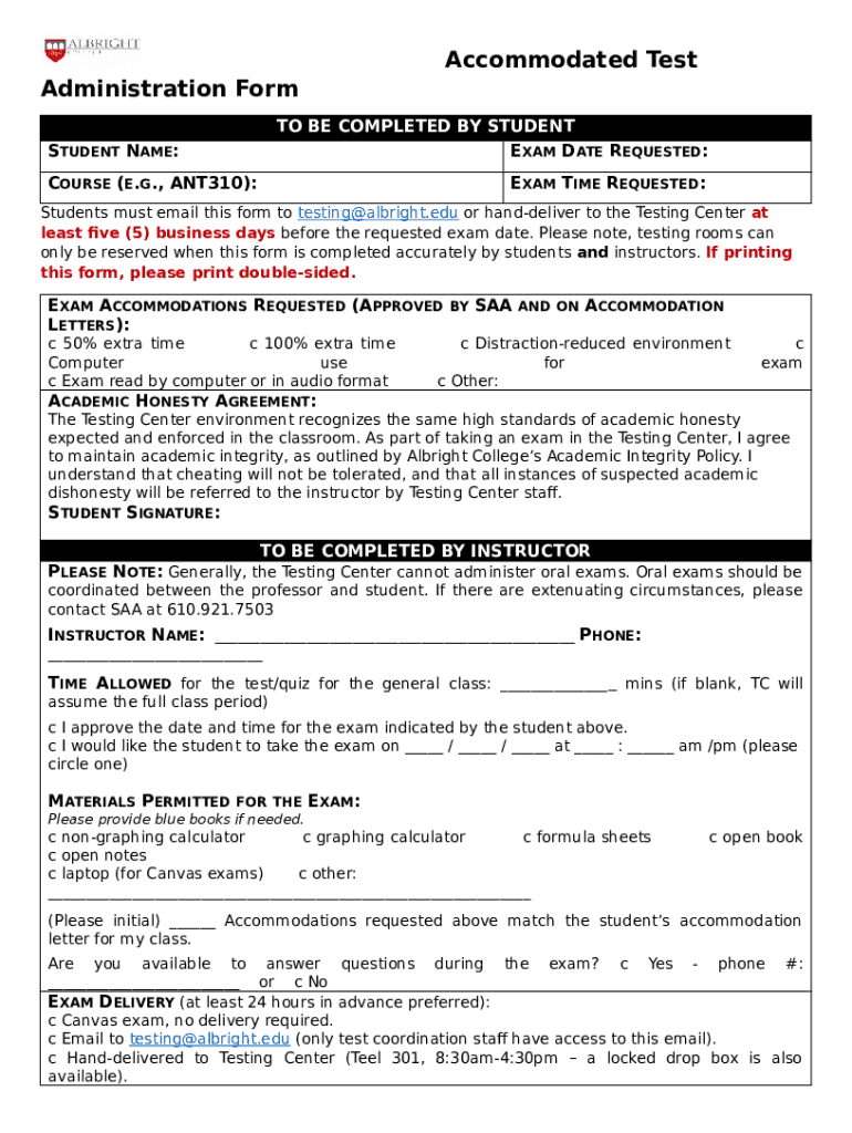 How to fill out your accommodation Doc Template | pdfFiller