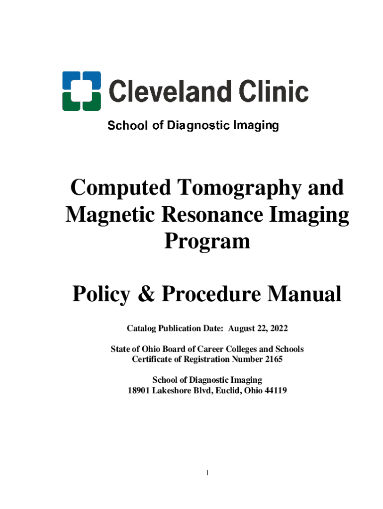 Fillable Online Computed Tomography and Magnetic Resonance Imaging ... Fax Email Print - pdfFiller
